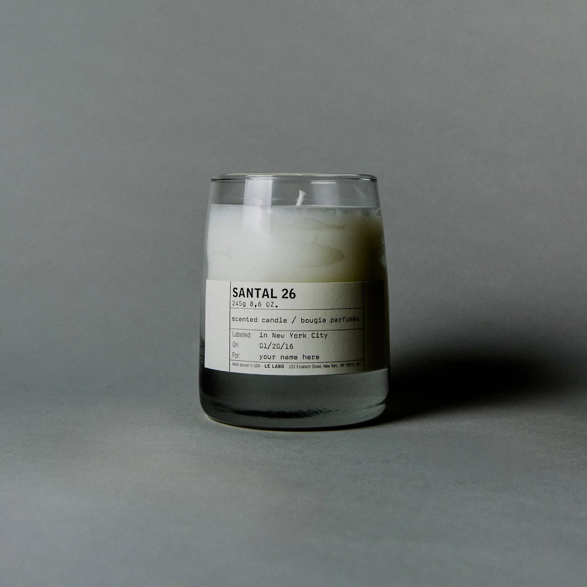 Santal 26 candle store
